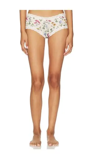 Hanky Panky Boyshort In Cream - Flourish