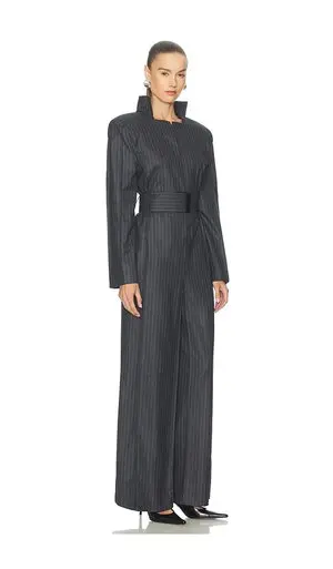 Bevza Pinstriped Jumpsuit