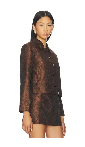 Amanda Uprichard Preston Jacquard Jacket