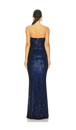 NOOKIE Dante Maxi Dress - Sapphire