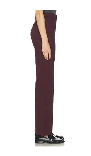 PISTOLA Penny High Rise Wide Leg Jeans - Claret