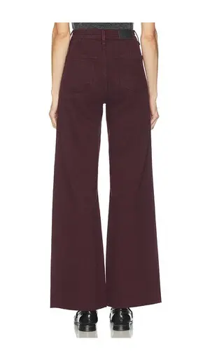 PISTOLA Penny High Rise Wide Leg Jeans - Claret