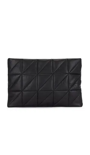 ALLSAINTS Bettina Quilt Clutch