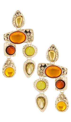 PETIT MOMENTS Multi Stone Earrings - Desert