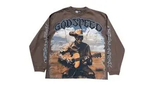 GODSPEED Virtuoso Long Sleeve T-shirt - Brown