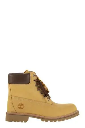 Timberland Luxe Mid Lace Waterproof Leather Ankle Boot - Yellow