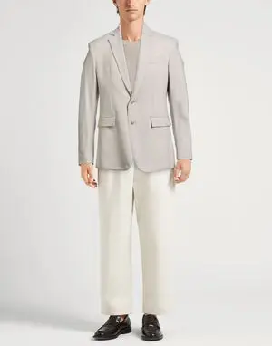 GRIFONI Blazer Size Virgin Wool, Elastane