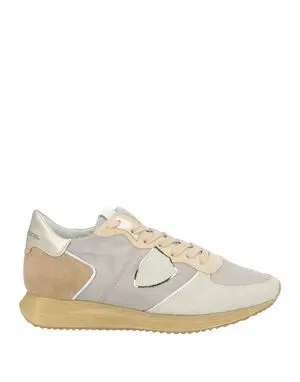 Philippe Model Light Leather Low-top Sneakers - Grey