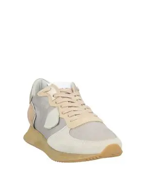 Philippe Model Light Leather Low-top Sneakers - Grey