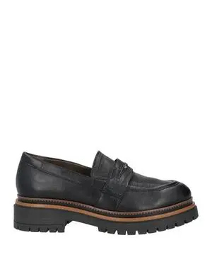 MJUS Leather Loafers - Black