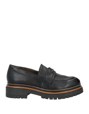 MJUS Leather Loafers - Black