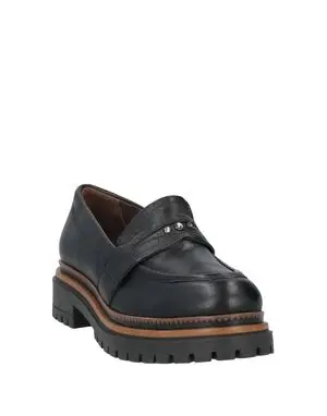 MJUS Leather Loafers - Black