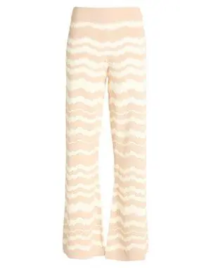 Missoni Straight-leg Knit Pants - Beige