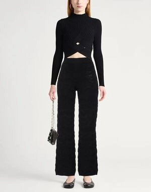 Missoni Straight-leg Knit Pants - Black