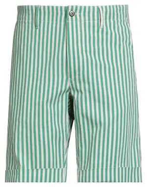 Incotex Striped Cotton Bermuda Shorts