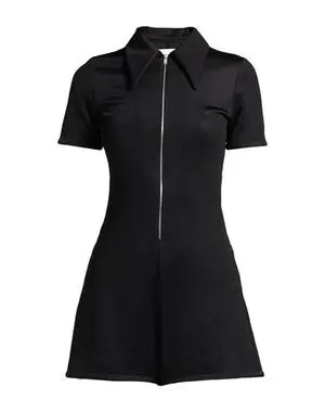 JIL SANDER Playsuit In Viscose And Polyamide - Black