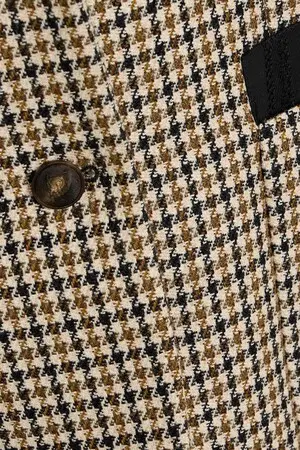 Veronica De Piante Sebastian Houndstooth Blazer