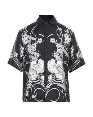 Amiri Shirt Size Silk - Black