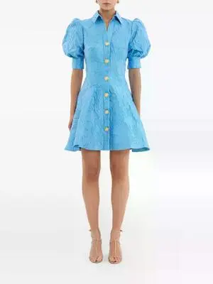 Rebecca Vallance Puff-sleeve Aegir Mini Dress
