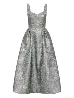 Silver Midi Dresses