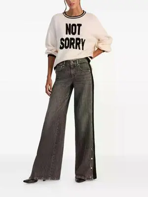 Alice + Olivia Ogden Not Sorry Sweater - Neutrals