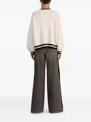 Alice + Olivia Ogden Not Sorry Sweater - Neutrals