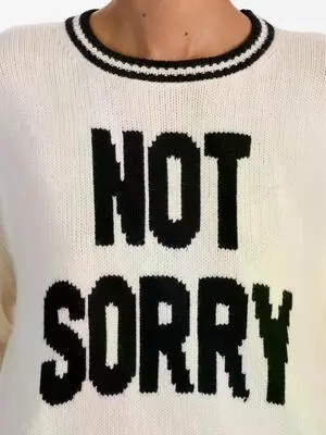Alice + Olivia Ogden Not Sorry Sweater - Neutrals