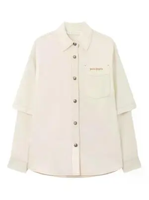 Palm Angels Hybrid Buttoned Overshirt