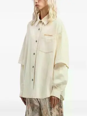 Palm Angels Hybrid Buttoned Overshirt