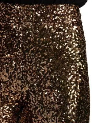 Alice + Olivia Athena Sequinned Palazzo Pants
