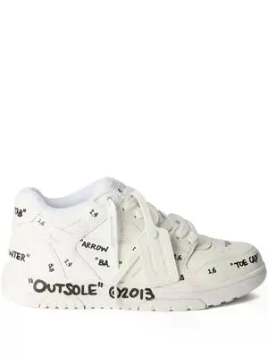 Off-White Quotation Leather Out Of Office Trainers
