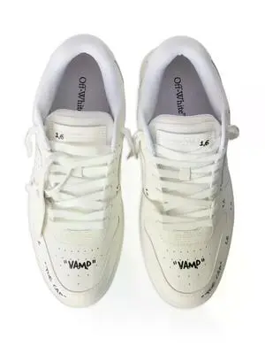 Off-White Quotation Leather Out Of Office Trainers