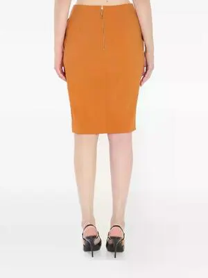 Saint Laurent Pencil Midi Skirt