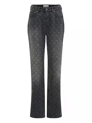 Marine Serre Ankle Length Jeans For Women