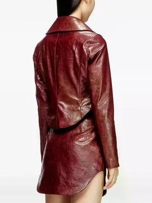 DIESEL® G-ameck Logo-embossed Jacket - Brown