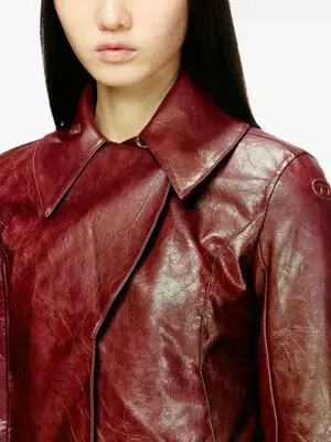 DIESEL® G-ameck Logo-embossed Jacket - Brown