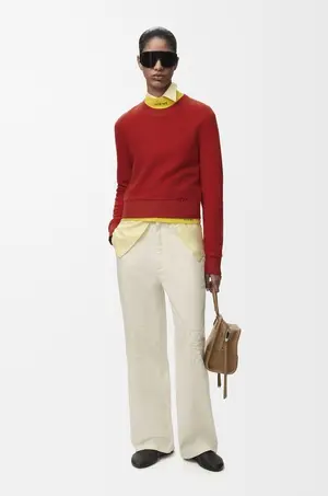 Loewe Wool Sweater - Red