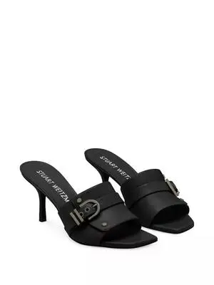STUART WEITZMAN 75mm Maverick Sandals - Black