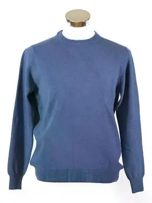 LOJA DAS MEIAS Crew-neck Sweater - Blue