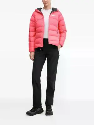 JACK WOLFSKIN Down Hooded Quilted Performance Jacket