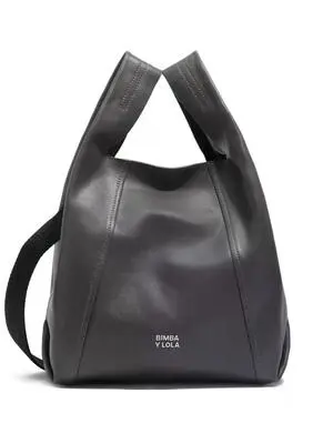 Bimba Y Lola Paper Leather Tote Bag