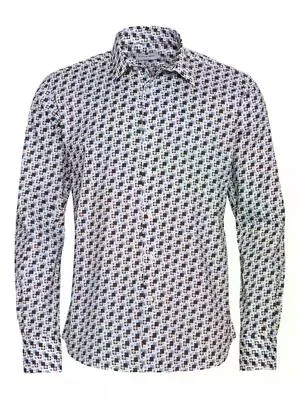 LOJA DAS MEIAS Pointed-collar Shirt