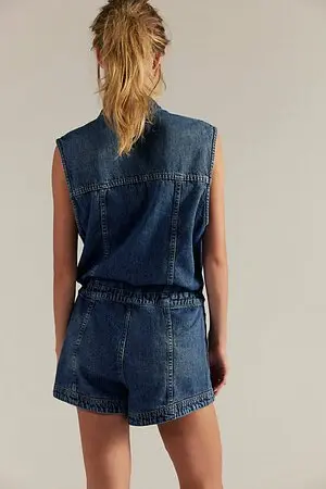 Free People Half Time Romper