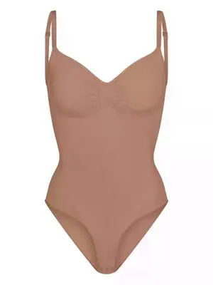 SKIMS Ruched Seamless Bodysuit - Neutrals