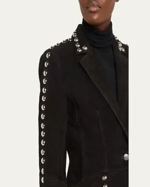 Cinq À Sept Milly Studded Blazer