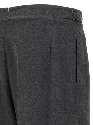 CELLAR DOOR Rowan Adjustable Straps Trousers - Grey