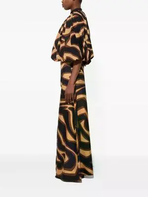 Emilio Pucci Labirinto-print Blouse