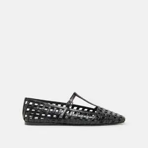 DOLCEVITA Rains Leather Ballet Flats - Black Stella