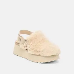 DOLCEVITA Lansy Faux Fur Slingback Clog