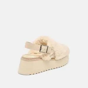 DOLCEVITA Lansy Faux Fur Slingback Clog
